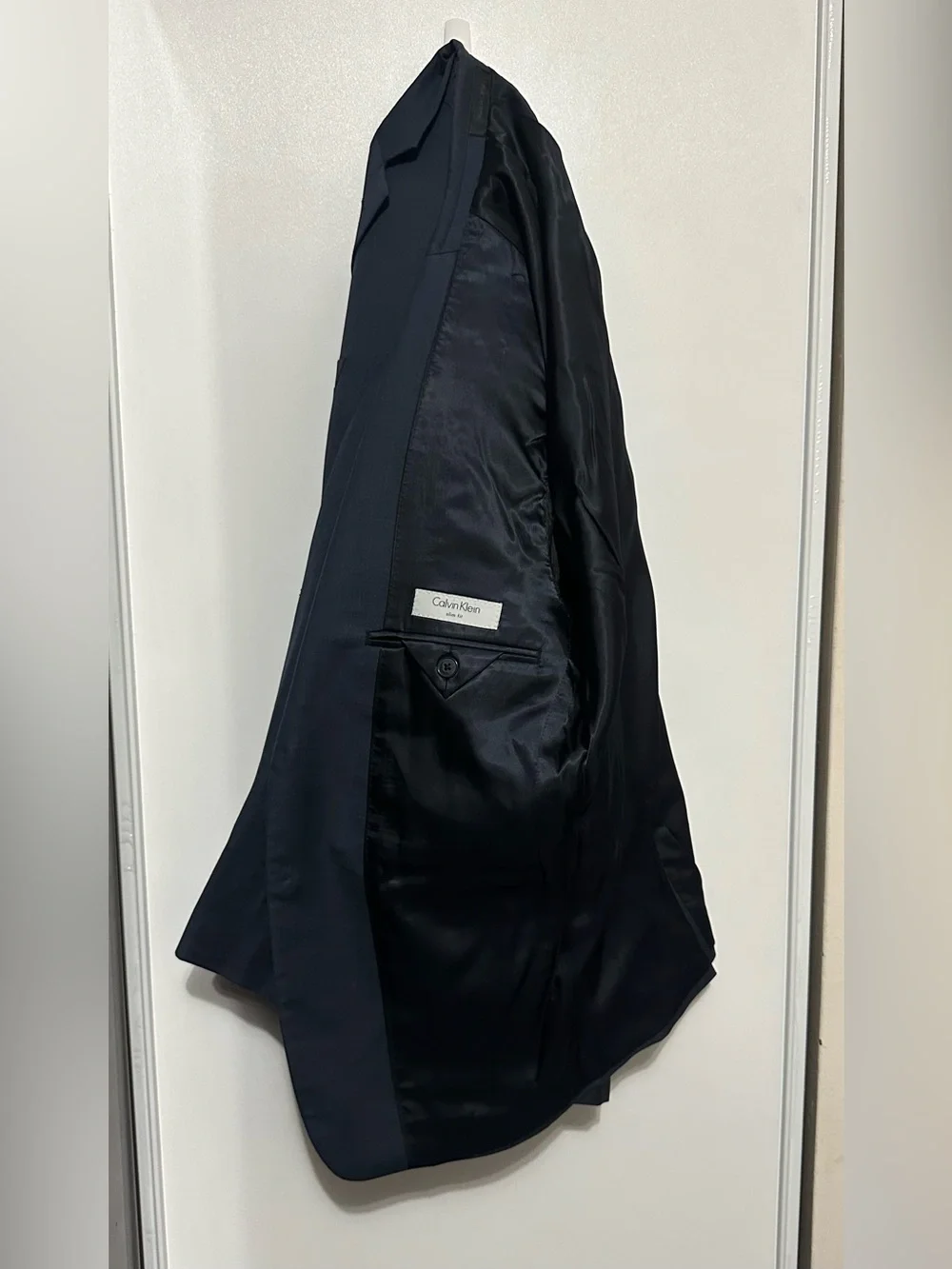 Calvin Klein | Suits & Blazers | Calvin Klein Mens Dark Navy Twobutton ...